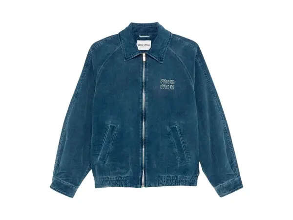 Miu Miu Washed Corduroy Jacket
