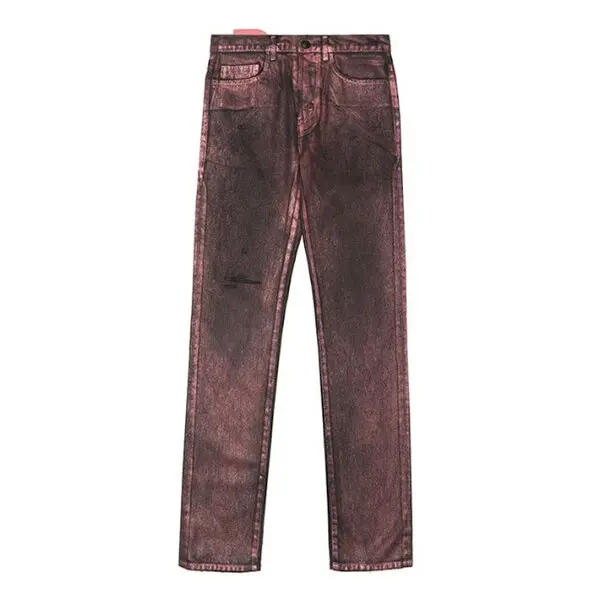 SP5DER Metallic Wash Jeans - Multicolor