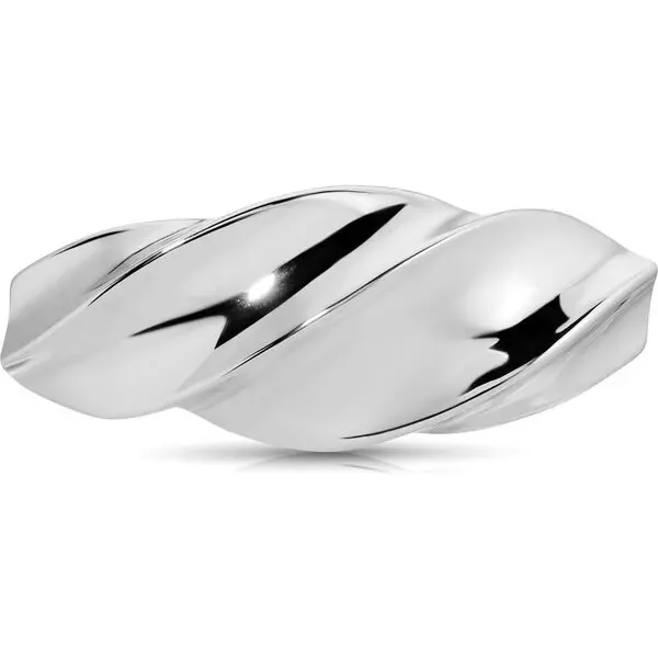 Ettika Twist Barrette - Silver