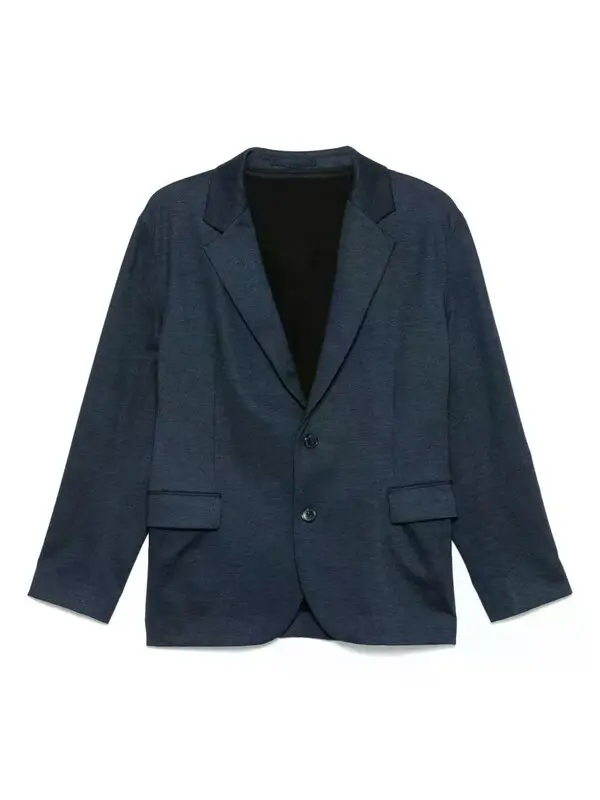 Hugo Boss Single-breasted Blazer - Blue