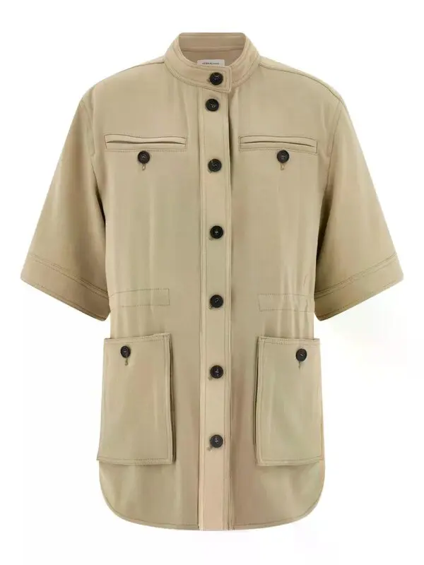 FERRAGAMO Short-sleeve Jacket - Neutrals