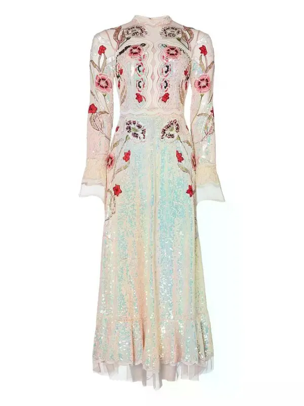 TEMPERLEY LONDON Remi Sequin-embellished Midi Dress