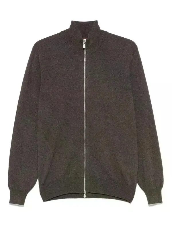 Brunello Cucinelli Cashmere Cardigan - Brown
