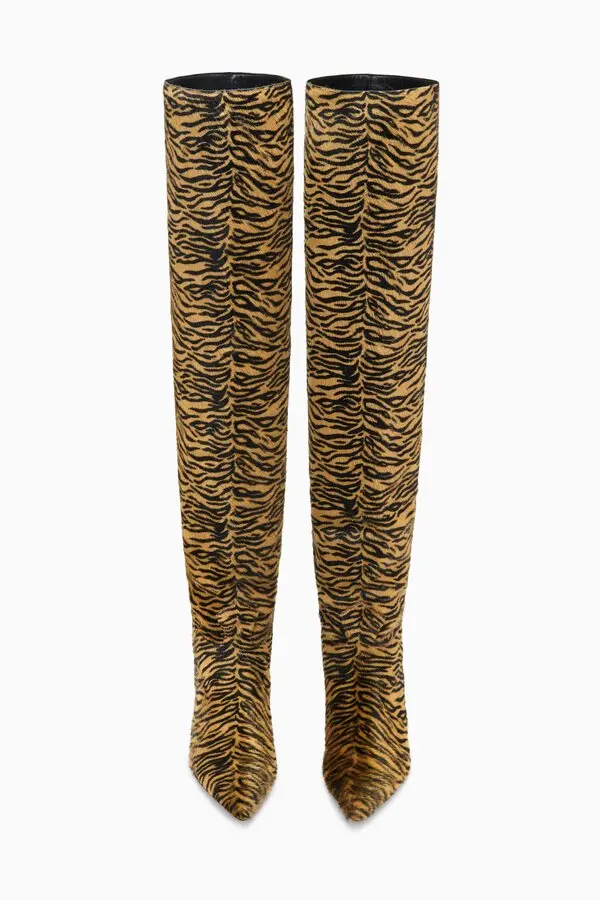 Ulla Johnson Carolina Kitten Heel Boots - Okapi