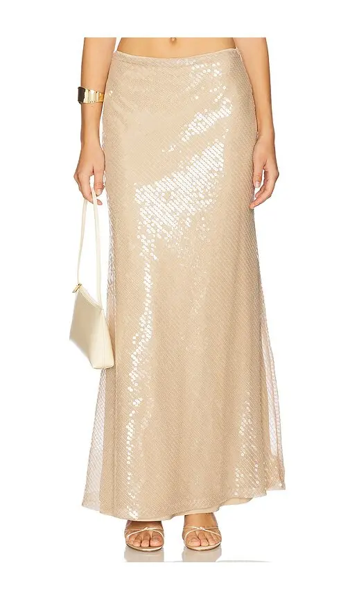 SNDYS X Calliope Maxi Skirt - Mocha