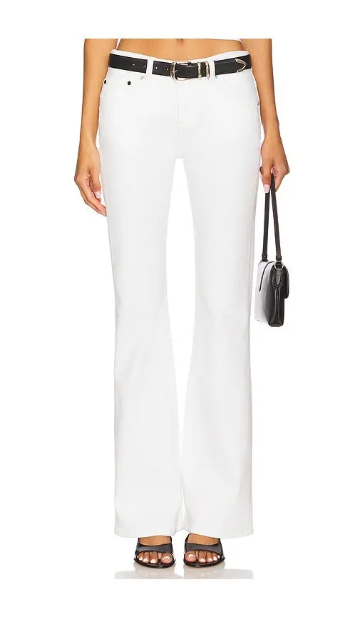 EB DENIM Maria Mid Rise Bootcut - White