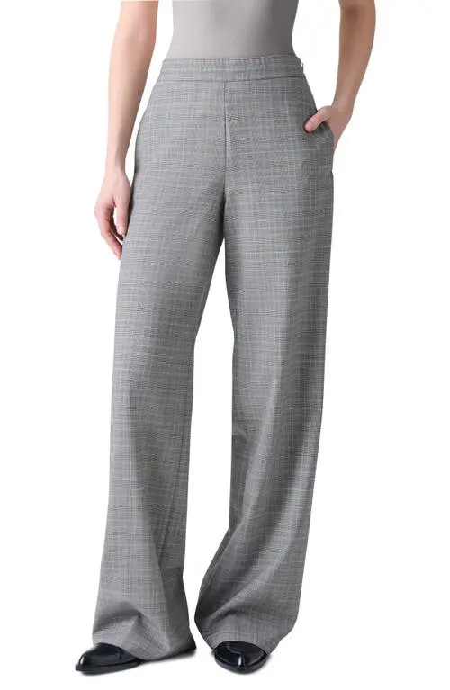 Akris Filibert Prince Of Wales Plaid Virgin Wool Pants
