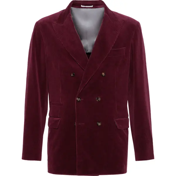 Brunello Cucinelli Unconstructed Blazer - Amaranth