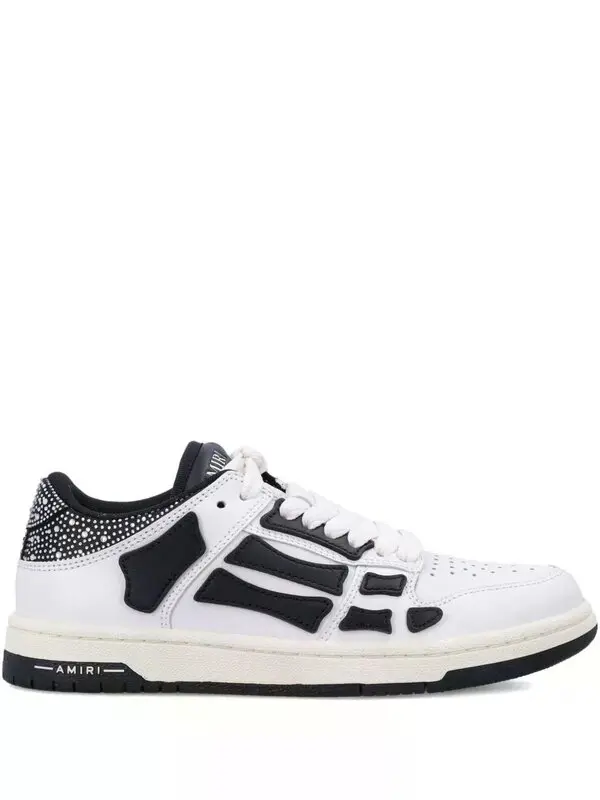 Amiri Panelled Low-top Sneakers - White