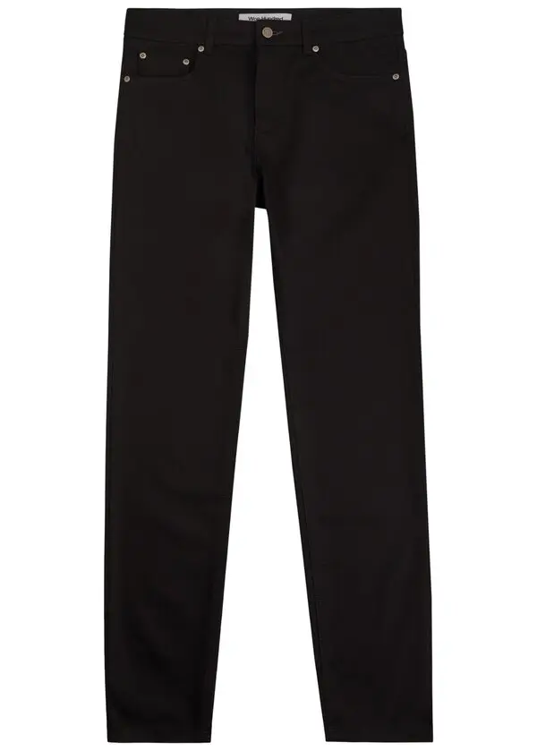 WON HUNDRED Dean Slim-leg Jeans - Black