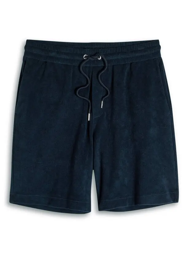 Moncler Terry Shorts - Navy