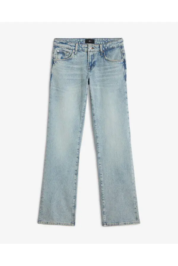 7 For All Mankind Low Straight Leg Jeans