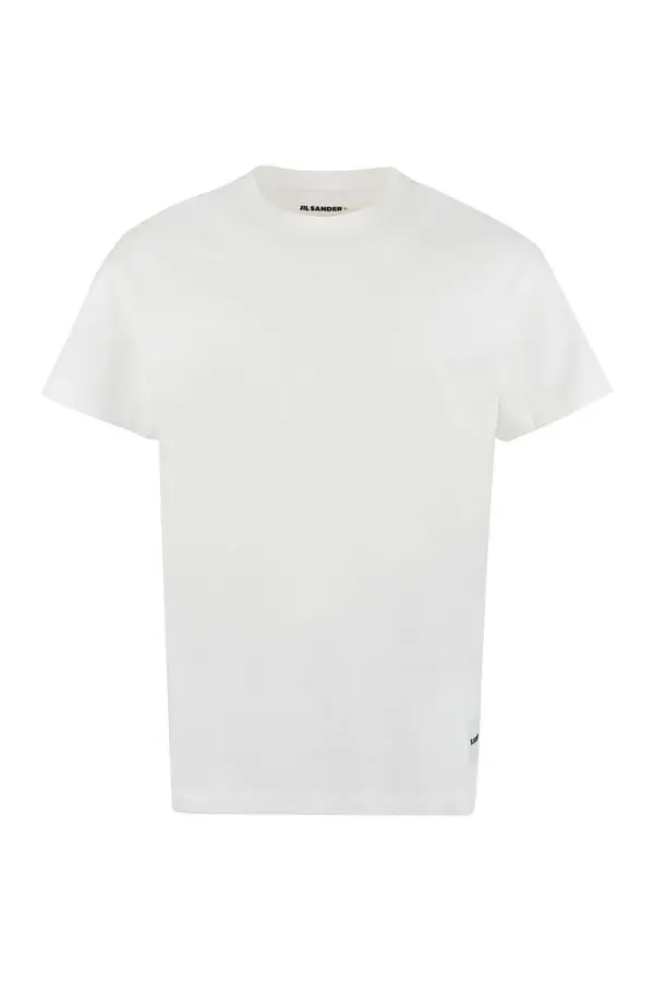 JIL SANDER Set Of Three Cotton T-shirts