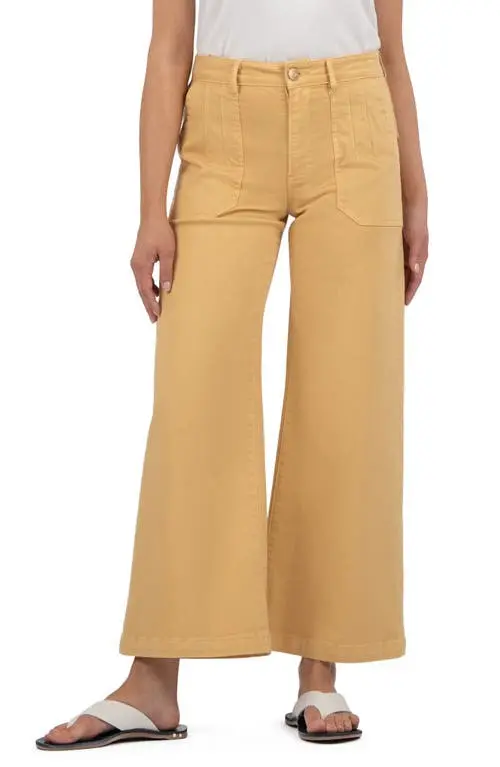 Kut From The Kloth High Waist Wide Leg Twill Pants