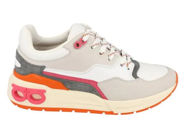 FERRAGAMO Cosma Low-top Sneakers - Grey