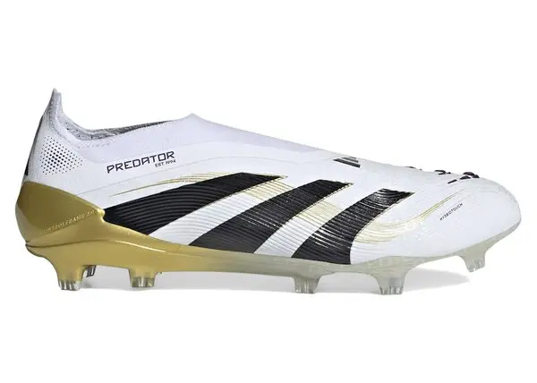 Adidas Predator Elite Laceless Fg Road To Glory Pack - Cloud White/core Black/gold Metallic