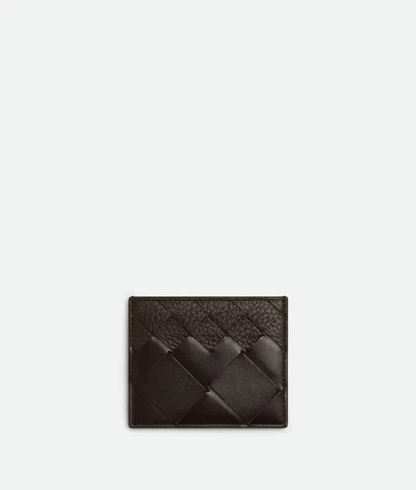 Bottega Veneta Intrecciato Credit Card Case - Fondant