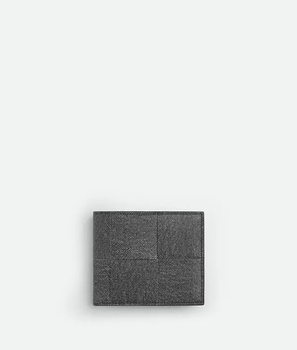 Bottega Veneta Cassette Bi-fold Wallet - Mid Grey/ardoise