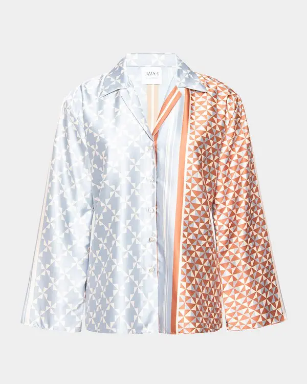 Misa Isme Button-front Shirt