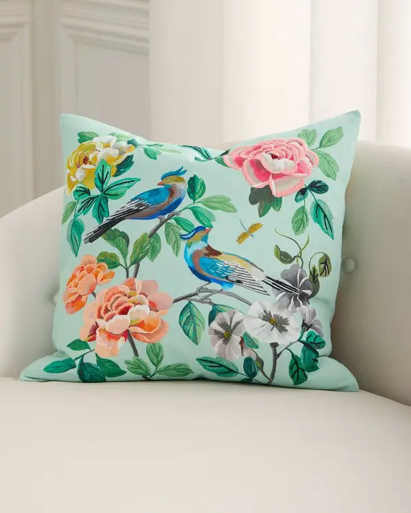 DESIGNERS GUILD Miraflores Decorative Pillow, 20" Square