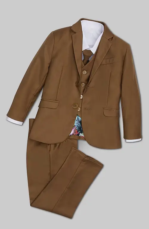PEANUT BUTTER COLLECTION 007 Suit - Mocha