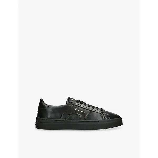Santoni Dbbs Leather Low-top Trainers