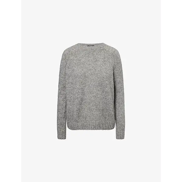 Max Mara Wool-blend Jumper - Medium Grey