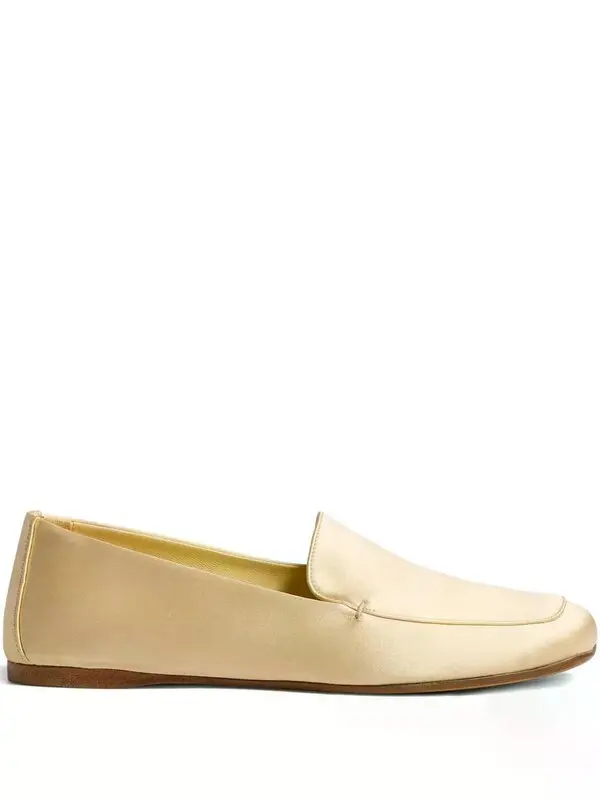 Khaite Monroe Slip-on Loafers - Yellow