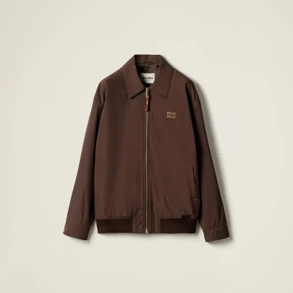 Miu Miu Cotton Blouson Jacket
