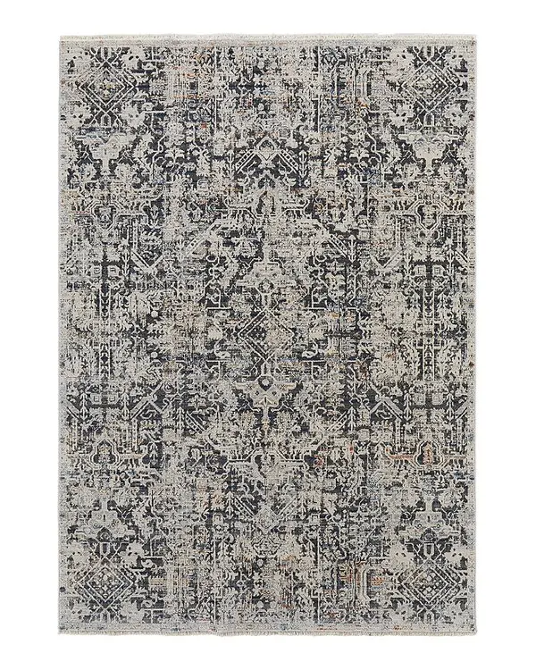 FEIZY Kaia 39huf Area Rug, 7'10 X 9'6 - Navy Beige