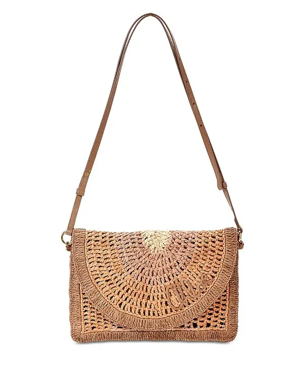 Chloé Raffia Pouch - Multicolor