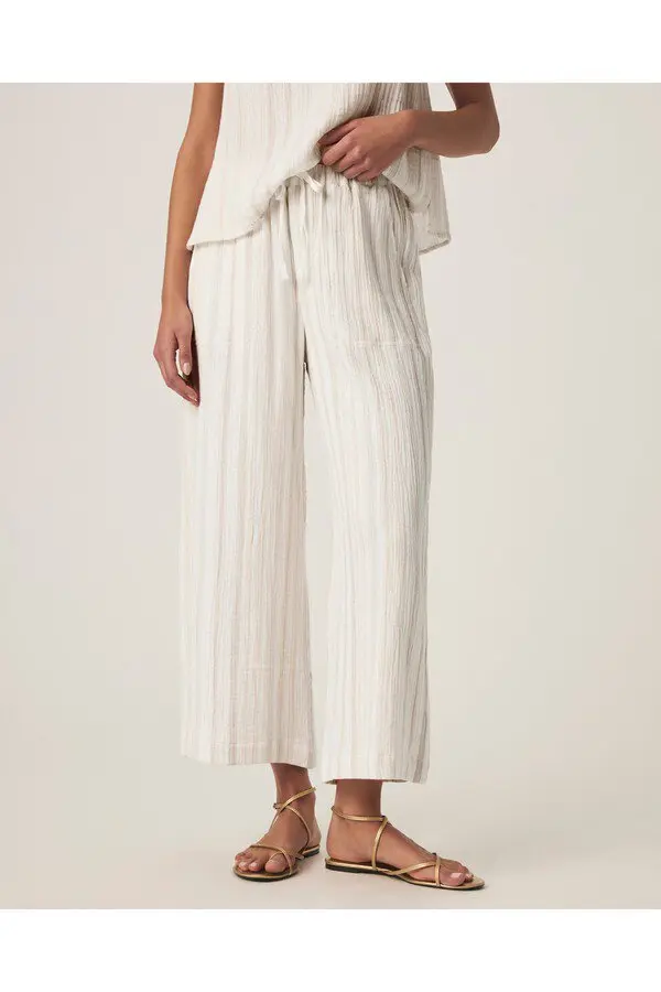 Splendid Kit Gauze Pant - Stripe