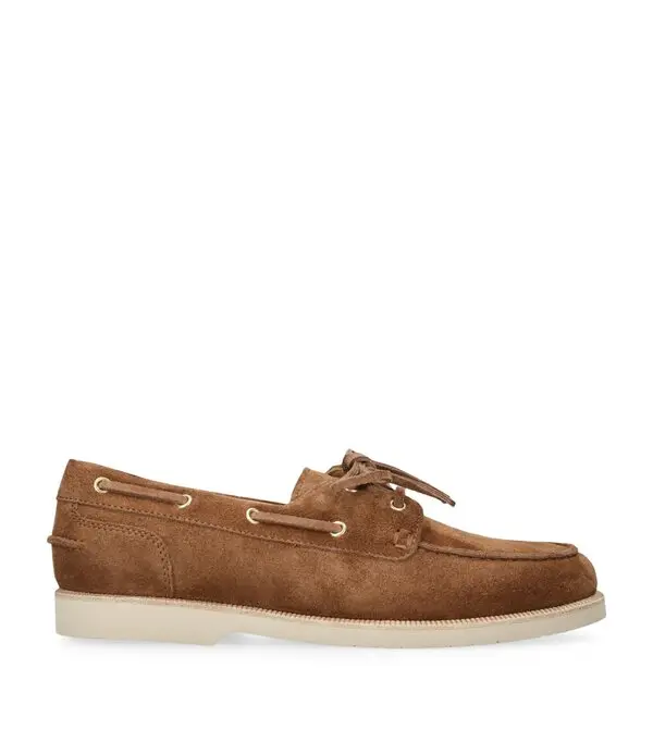 Brunello Cucinelli Boat Shoes - Brown