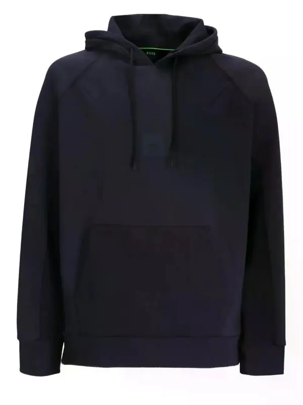 Hugo Boss Logo-patch Hoodie