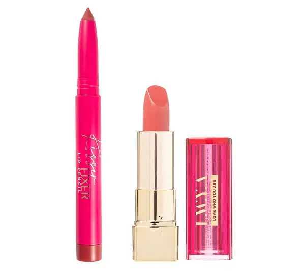 LWYA BY KIM GRAVEL Lip Lock Liner & Lipstick Set