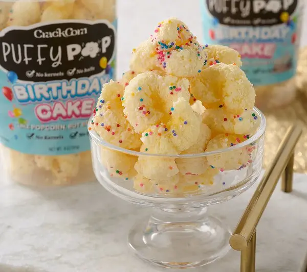 PUFFY POP Tubs Summer Party Pack Popcornpuffs