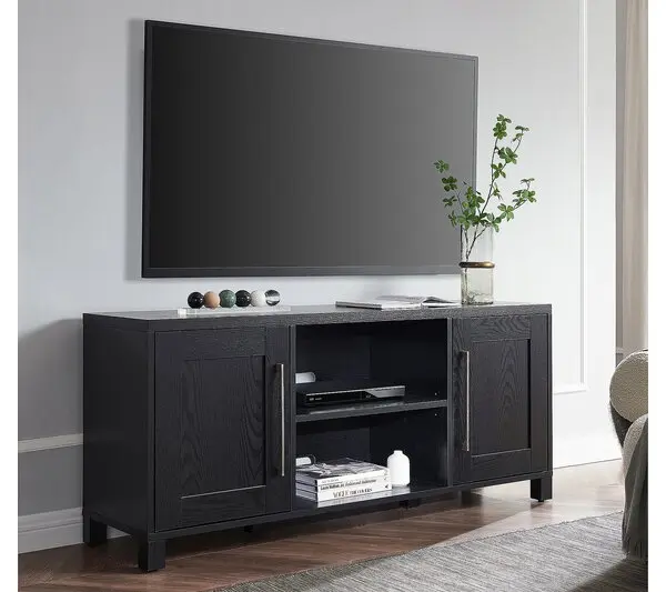 HUDSON&CANAL Chabot Rectangular Tv Stand For Tv's Up To 65