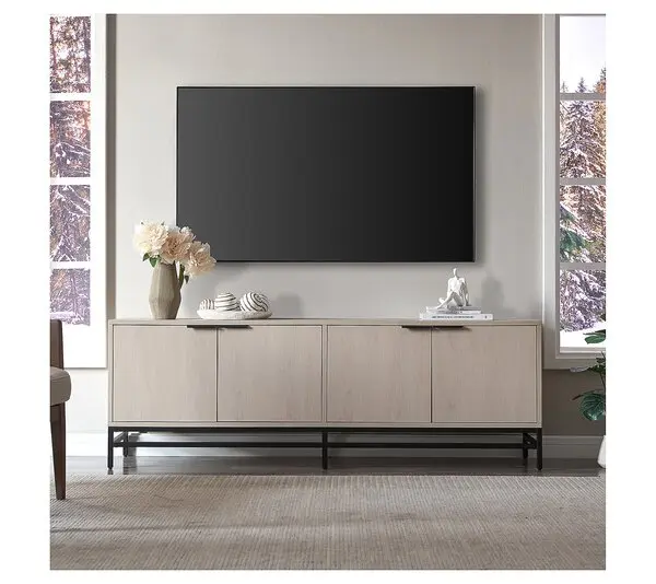 HUDSON&CANAL Campello Rectangular Tv Stand For Tv's Up To 78
