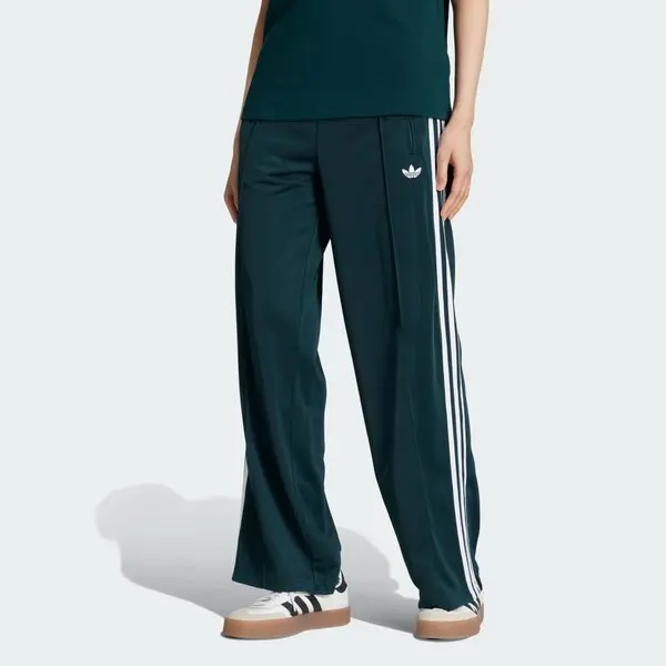 Adidas Adicolor Classic Firebird Loose Track Pants Aurora Ivy - Aurora Ivy / White