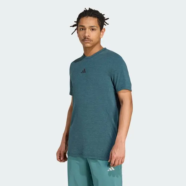 Adidas Designed For Training Workout Tee - Aurora Ivy