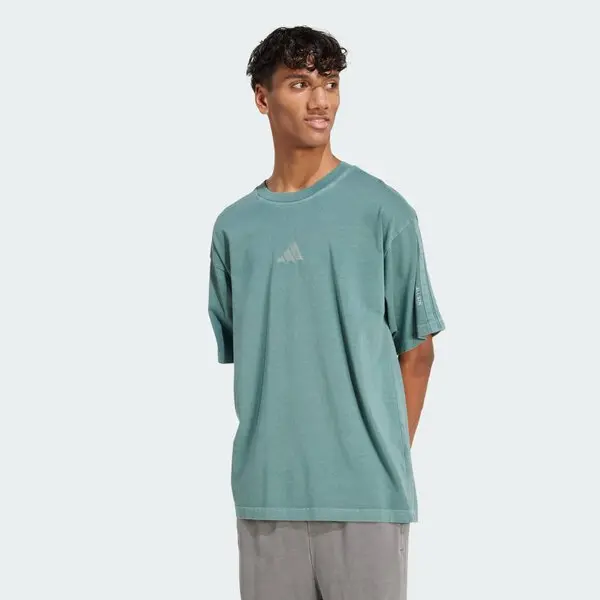 Adidas All Szn Washed Tee - Aurora Ivy
