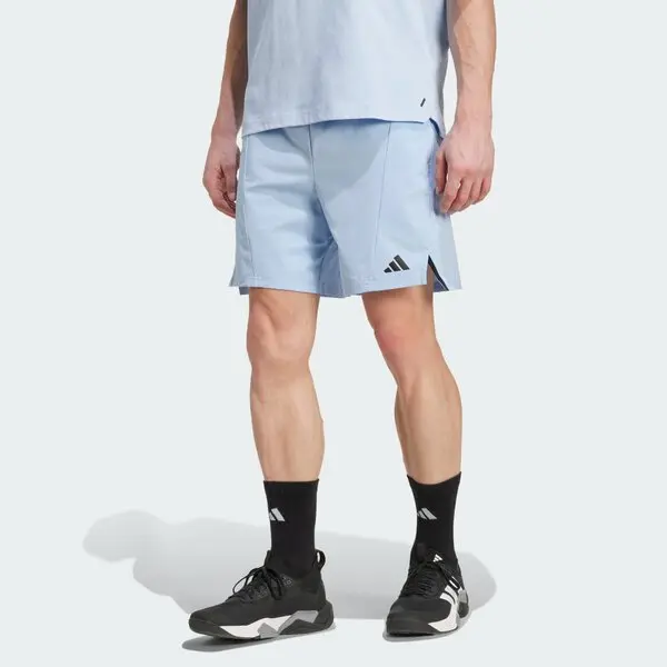 Adidas Designed For Training Workout Shorts - Glow Blue