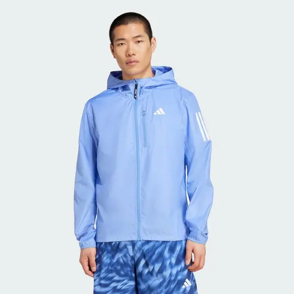 Adidas Own The Run Jacket - Blue Fusion