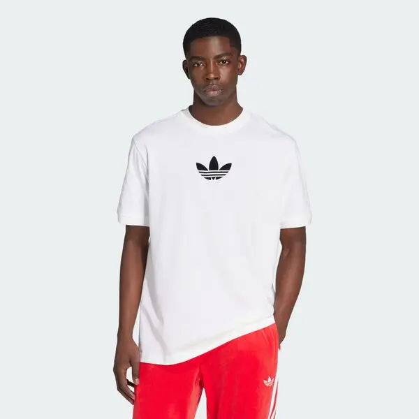 Adidas Adicolor Loose 2000s Cali Teewhite - White / Black