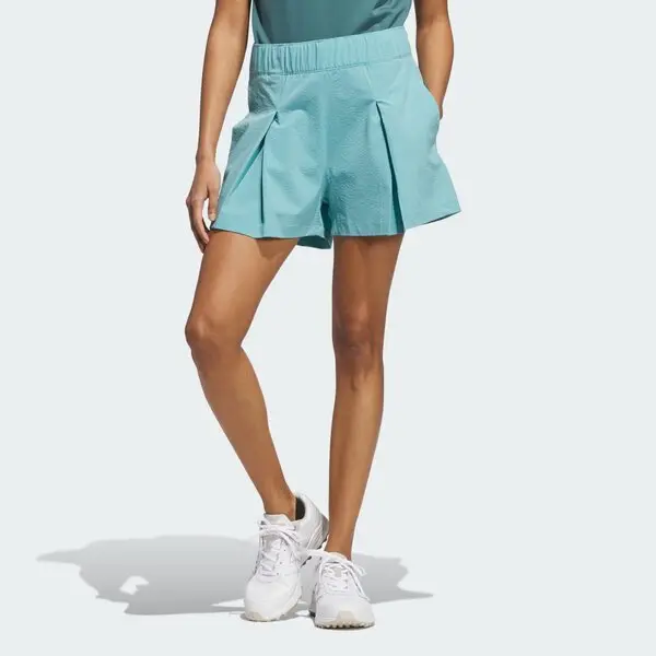 Adidas Go-to Pleated Shorts - Mint Ton