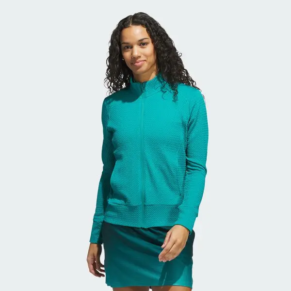 Adidas Ultimate365 Textured Jacket - Pure Teal