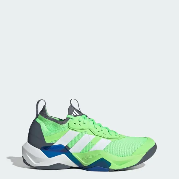 Adidas Rapidmove Adv 2 Training Shoes - Lime Burst / Cloud White / Royal Blue