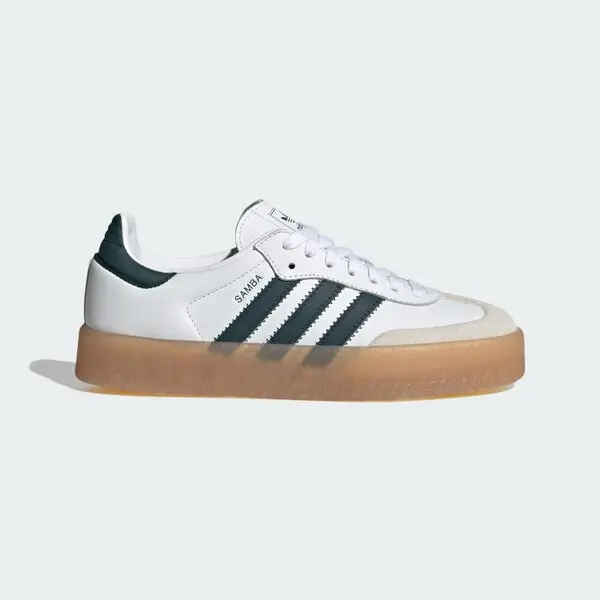 Adidas Sambae Shoes - Cloud White / Off White / Aurora Ivy