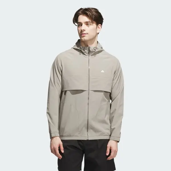 Adidas Go-to Full-zip Windbreaker - Putty Beige