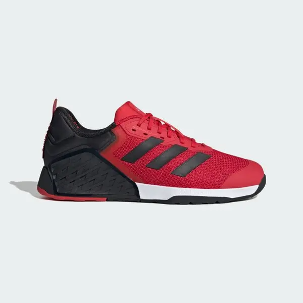 Adidas Dropset 3 Training Shoes - Pure Ruby / Core Black / Cloud White